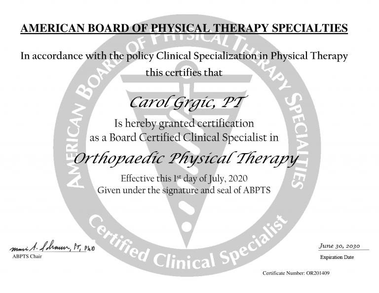 Physical Therapy Certified: Your Path to Healing and Recovery - Real ...